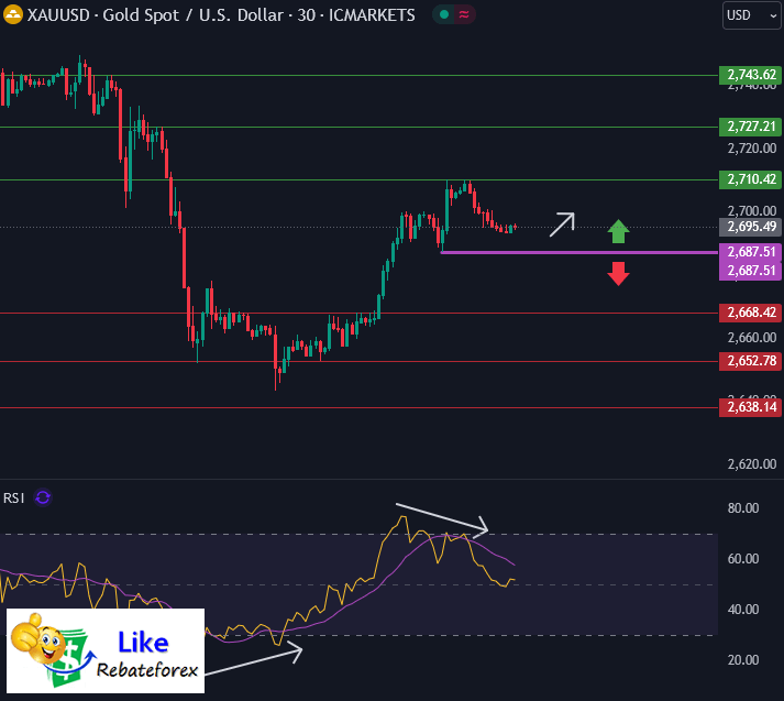 Technical Analysis (Gold) : XAU/USD 8 November 2024 - Likerebateforex